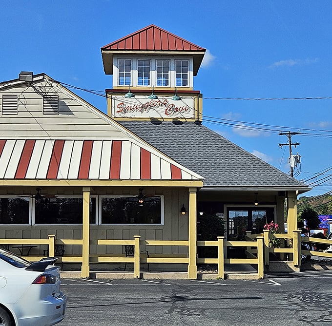 The Poconos' answer to coastal dining shines bright against the mountain sky. Seafood that traveled farther than you did to get here!