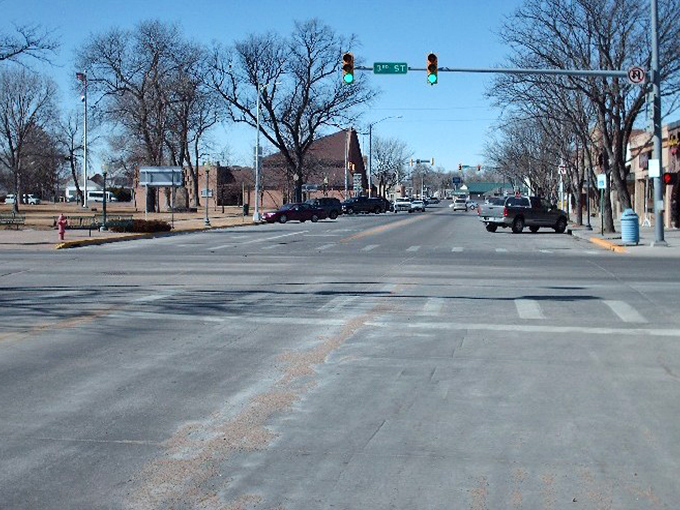 Sterling's historic district maintains its early 20th-century charm. These storefronts have weathered economic ups and downs while maintaining their architectural integrity.