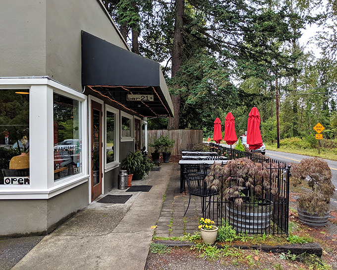 Tucked among evergreens, this unassuming building houses Bellingham's hidden gem of locally-sourced steak magic.
