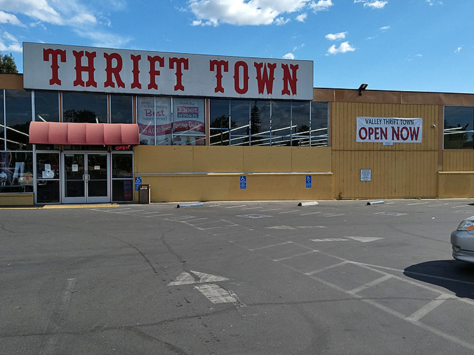 Valley Thrift Town: where "just popping in for a minute" becomes a three-hour treasure expedition every time.