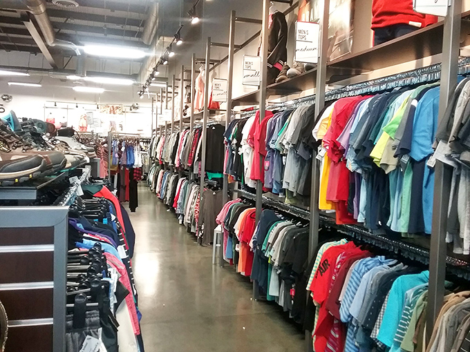 Racks upon racks of curated fashion finds. At Uptown Cheapskate, secondhand shopping gets the boutique treatment.