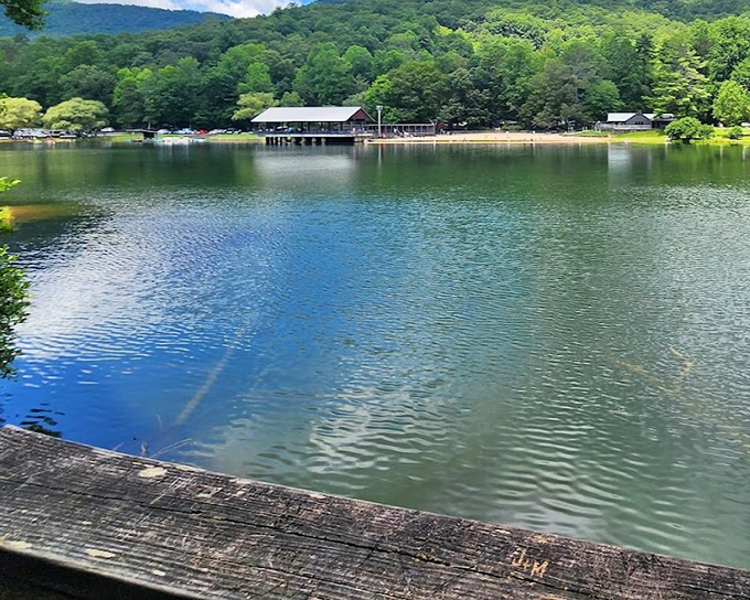 The perfect end to a day of hiking &ndash; a lakeside sunset with a campfire s'more in hand and no emails in sight.