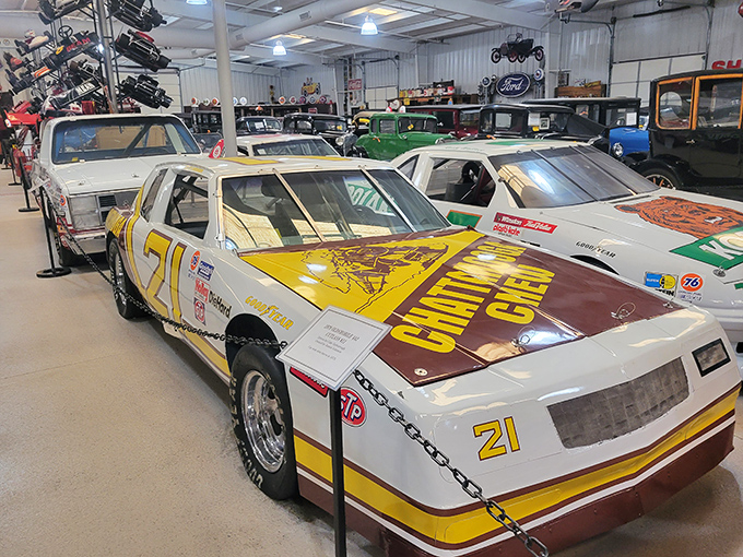 This #21 NASCAR beauty sports the iconic Citgo livery that had fans cheering from grandstands long before smartphones replaced binoculars at the track.