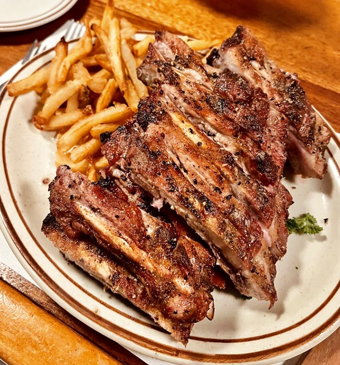 These aren't just ribs &ndash; they're a masterclass in what happens when red oak meets perfect timing. 