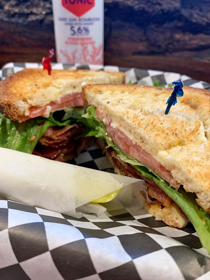 The BLT&mdash;where thick-cut bacon meets garden-fresh veggies between perfectly toasted bread. Some classics don't need reinvention, just respectful execution.