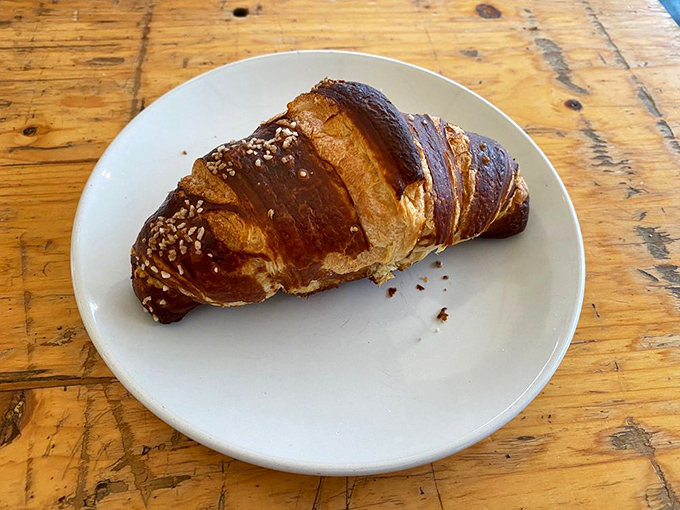 This Bavarian croissant has the flaky exterior of France and the hearty soul of Germany&mdash;a diplomatic breakfast solution we can all get behind.