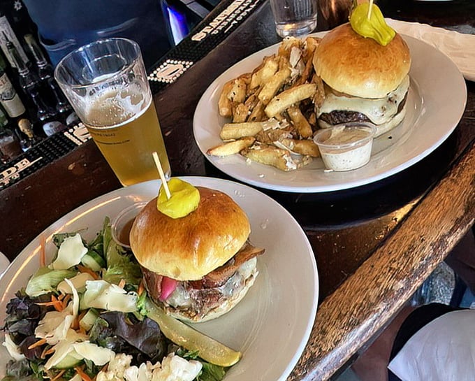 A burger that demands to be photographed before eaten&mdash;the perfect bun-to-meat ratio paired with hand-cut fries that could steal the show on their own.