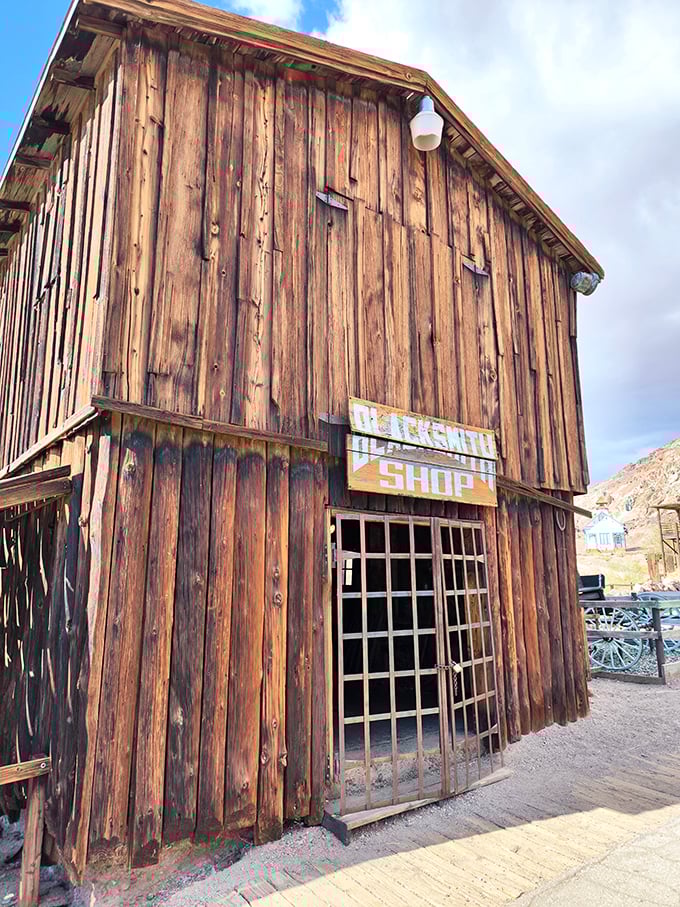 This weathered wooden behemoth isn't just photogenic – it's a testament to frontier craftsmanship that's outlasted countless smartphone upgrades.