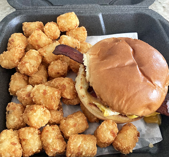 Breakfast sandwiches that require a jaw unhinging worthy of a National Geographic special. Those eggs are perfectly cooked life preservers.
