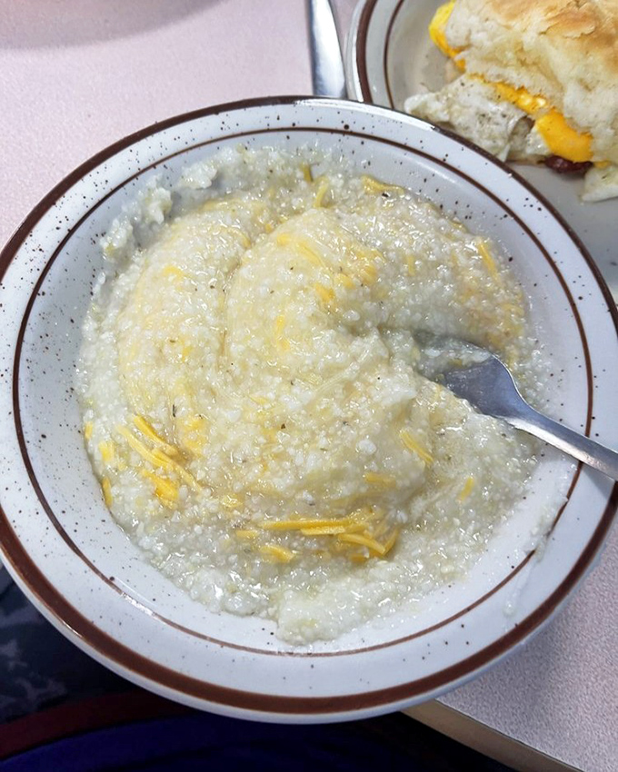 Cheese grits that would make any Southerner nod in approval&mdash;creamy, comforting, and worth crossing state lines for.