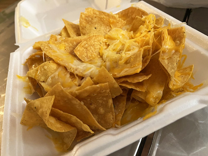 Nachos that refuse to be an afterthought. Crispy tortilla chips draped in melted cheese&mdash;the perfect opening act to your Mexican feast.