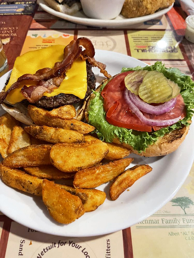 When your burger comes deconstructed on one side, it's not pretentious&mdash;it's an invitation to build your perfect bite.