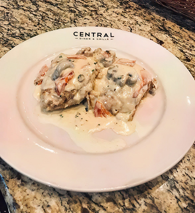 The legendary Chicken Cordon Bleu&mdash;where chicken, ham, and cheese perform a culinary ballet under a delicate sauce that deserves its own standing ovation.