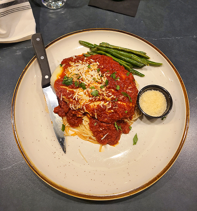 Chicken Parmesan that doesn't know it's in Pennsylvania&mdash;this Italian-American classic brings Mediterranean sunshine to the Poconos.