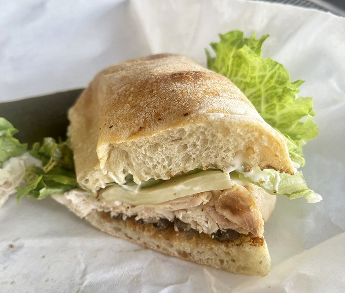 Simple yet sublime&mdash;a chicken sandwich that proves sometimes the classics, done right, are all you need. That bread deserves its own fan club.