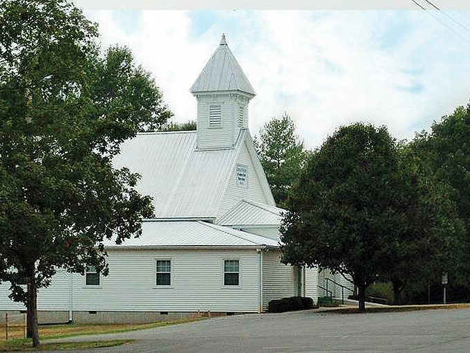 This pristine white church has witnessed generations of prayers, weddings, and potluck suppers that would make any food critic weep.