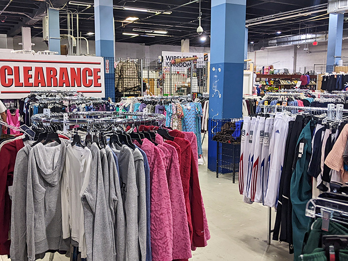 The clearance section&mdash;where fashion goes for its second chance at love and savvy shoppers find tomorrow's favorite outfit.