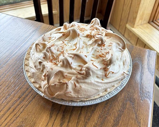 This coconut cream pie doesn't just end a meal&mdash;it crowns it with a cloud of meringue that would make angels jealous.