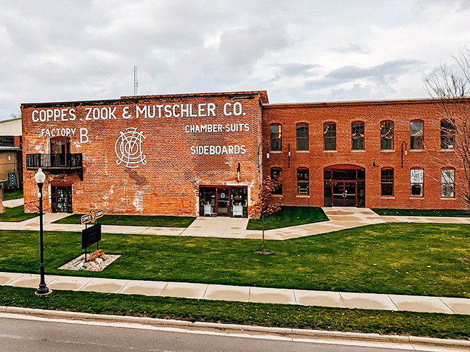 Coppes Commons transformed from cabinet factory to food haven, proving that the best renovations always end with something delicious.