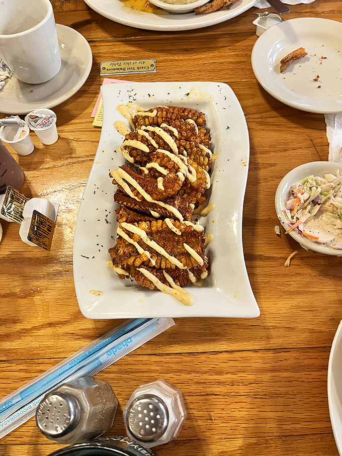 Seafood gets the star treatment with a drizzle of sauce that transforms each bite into a standing ovation for your taste buds.