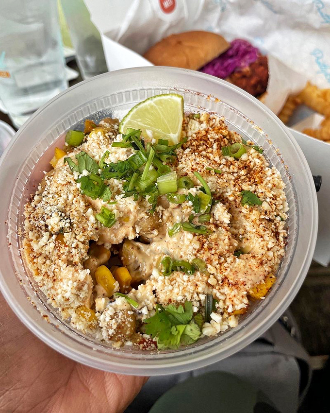 Not just another side dish&mdash;this corn creation with fresh herbs, crumbles, and a lime accent plays a starring role.