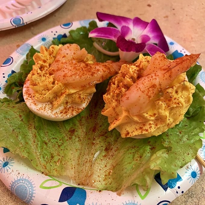 These aren't your grandmother's deviled eggs &ndash; unless your grandmother was a culinary genius with a flair for presentation.