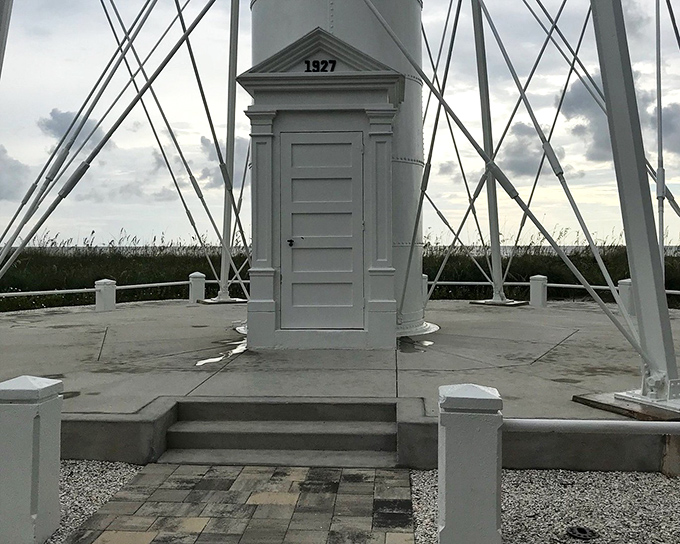 If doors could talk, this one would have seafaring tales spanning nearly a century. The 1927 entrance stands as a portal to maritime history.