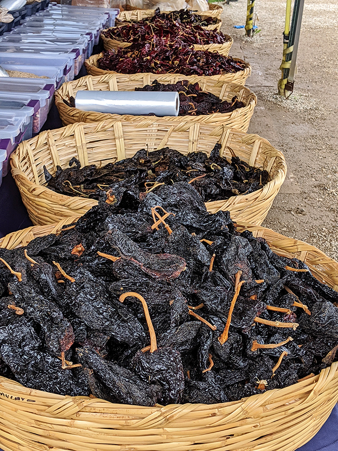 Basket cases of flavor! These dried chiles and cherries promise to transform your home cooking from "meh" to "more please!"