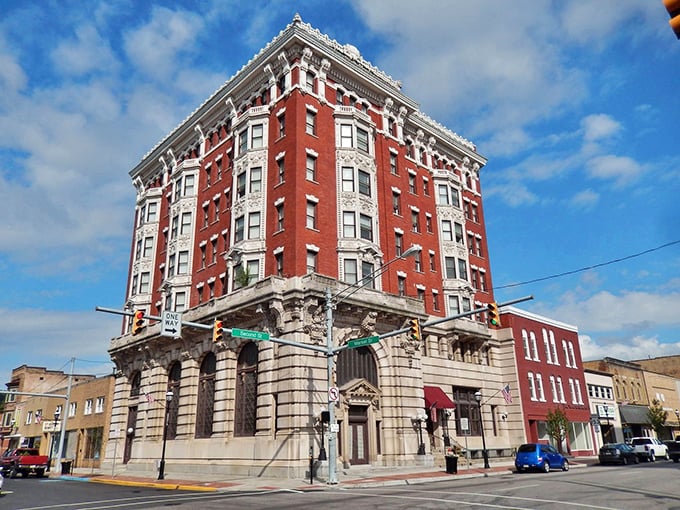 Historic grandeur anchors downtown with timeless architecture that speaks to the enduring strength of small-town America.