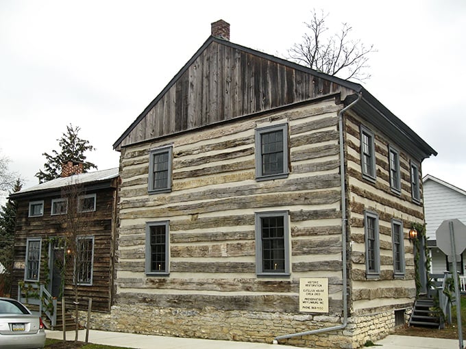 This beautifully preserved log structure speaks to Mifflinburg's commitment to maintaining its architectural heritage. History you can touch beats history in textbooks any day.