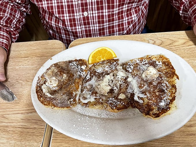 These pancakes aren't just breakfast, they're an event&mdash;golden, fluffy discs of joy topped with a dollop of butter melting into breakfast bliss.