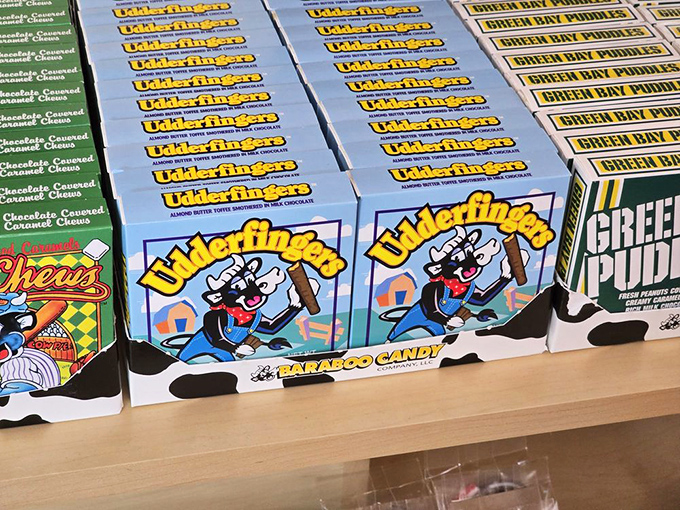 Udderly Fingers&mdash;where bovine cartoon mascots and chocolate meet in a marriage that somehow makes perfect sense in Wisconsin's dairy wonderland.