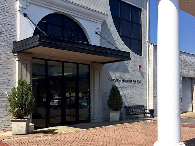 The Gadsden Museum of Art's striking white fa&ccedil;ade houses cultural treasures that punch well above their weight for a small-town collection.