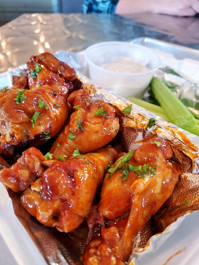 These honey lava wings aren't playing around&mdash;they're sticky, sweet heat bombs that'll have you contemplating whether napkins were actually invented specifically for this moment.
