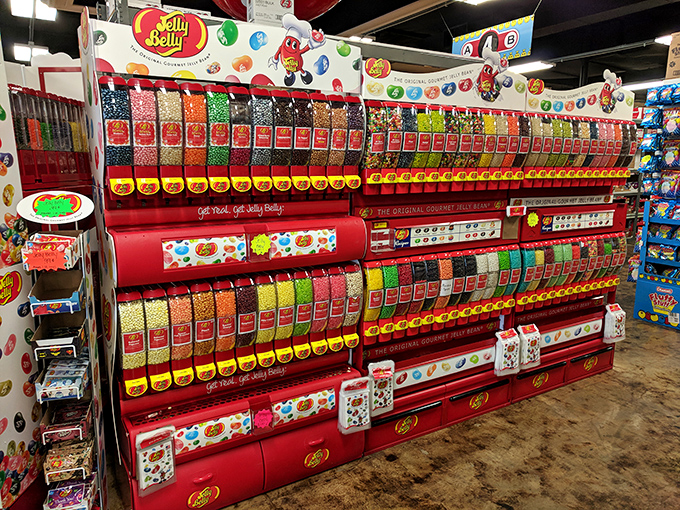 The Jelly Belly headquarters of Arizona, where flavor combinations become personal statements about who you really are.