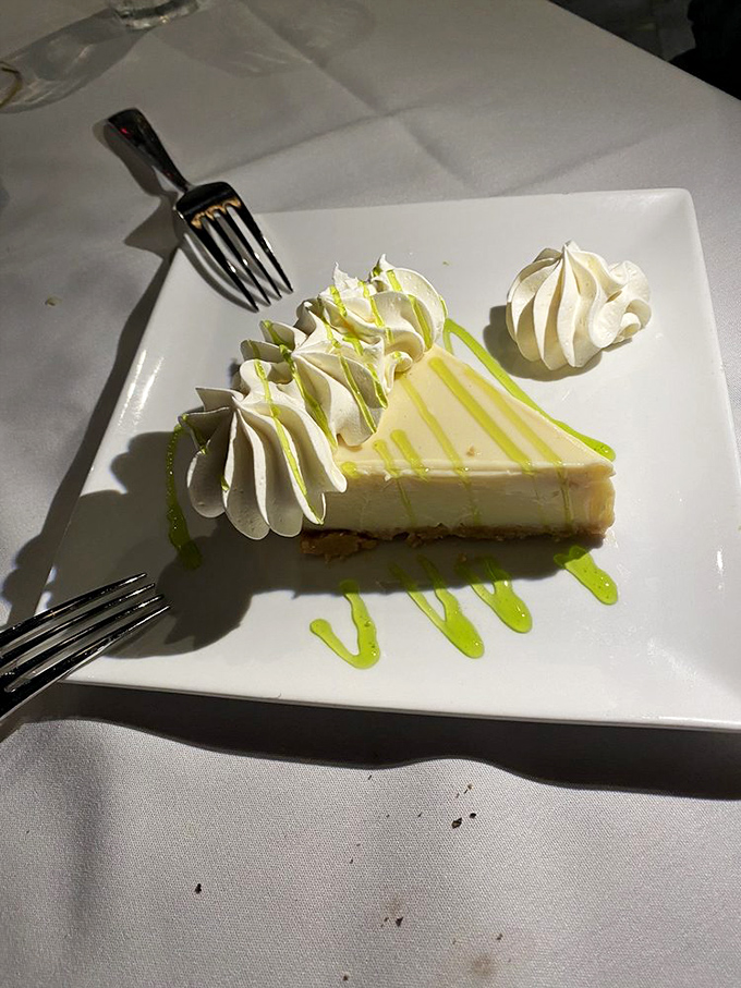 Key lime pie with that perfect balance of sweet and tart&mdash;the Florida equivalent of finding a winning lottery ticket in your pocket.