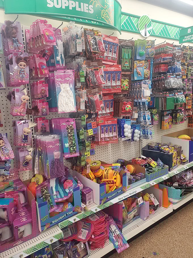 Childhood joy doesn't need a hefty price tag &ndash; this toy section transforms $1.25 into memories that last far longer.