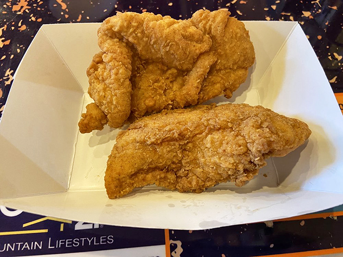 Chicken tenders that actually taste like chicken &ndash; a revolutionary concept that has children putting down their tablets to focus on food.