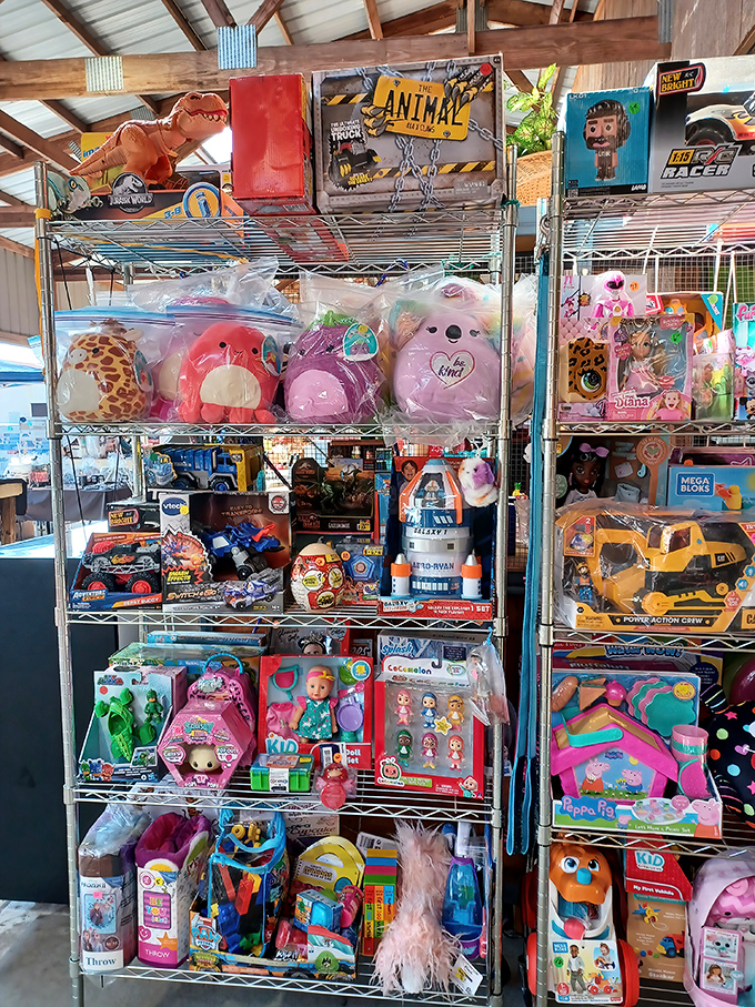 New toys mingle with nostalgic favorites in this childhood dreamland, proving some things never go out of style&mdash;just out of stock at regular stores.