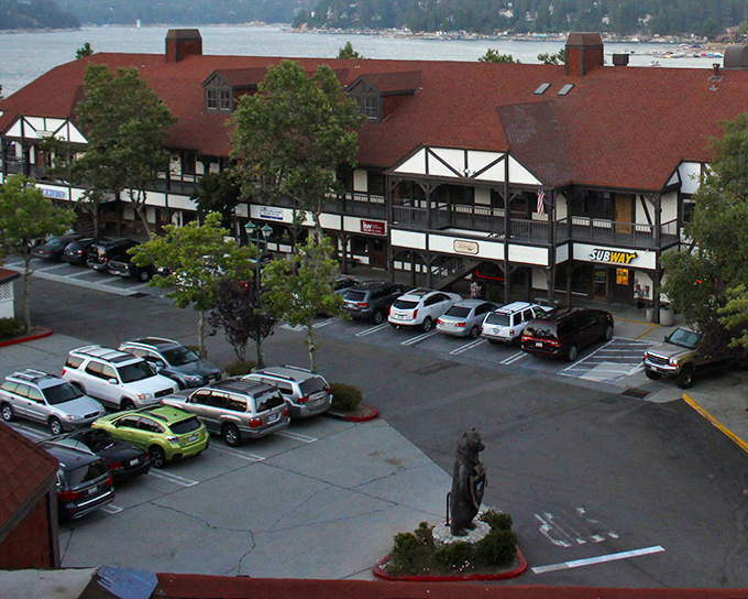 The village shopping center offers a taste of Bavaria in Southern California, where you half expect to hear yodeling over the PA system.