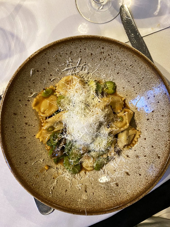 Handmade pasta that would make your Italian grandmother weep tears of joy, assuming she could stop eating long enough.