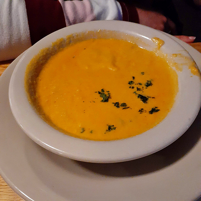 This lobster bisque isn't just soup&mdash;it's a warm, velvety hug in a bowl that makes you forget all your problems