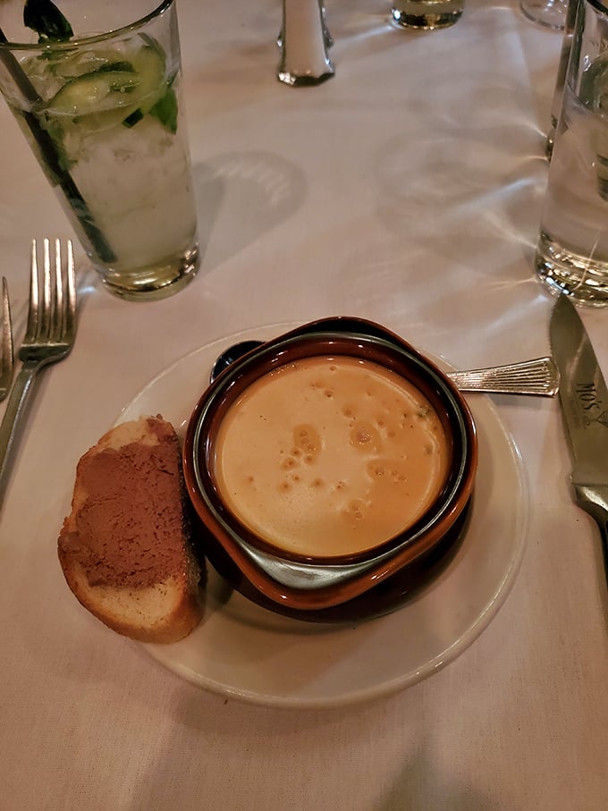 This lobster bisque isn't just soup&mdash;it's a velvety ocean of flavor that makes you wonder why we don't all live on boats.