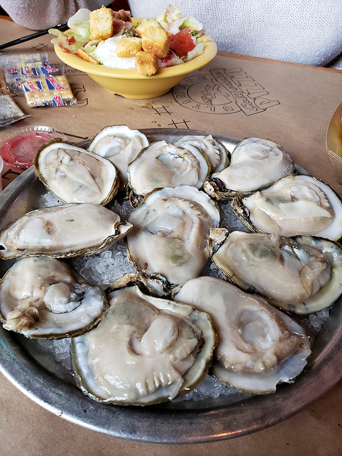 Fresh oysters on the half shell, glistening like jewels on a bed of ice&mdash;nature's perfect appetizer just waiting for a squeeze of lemon.