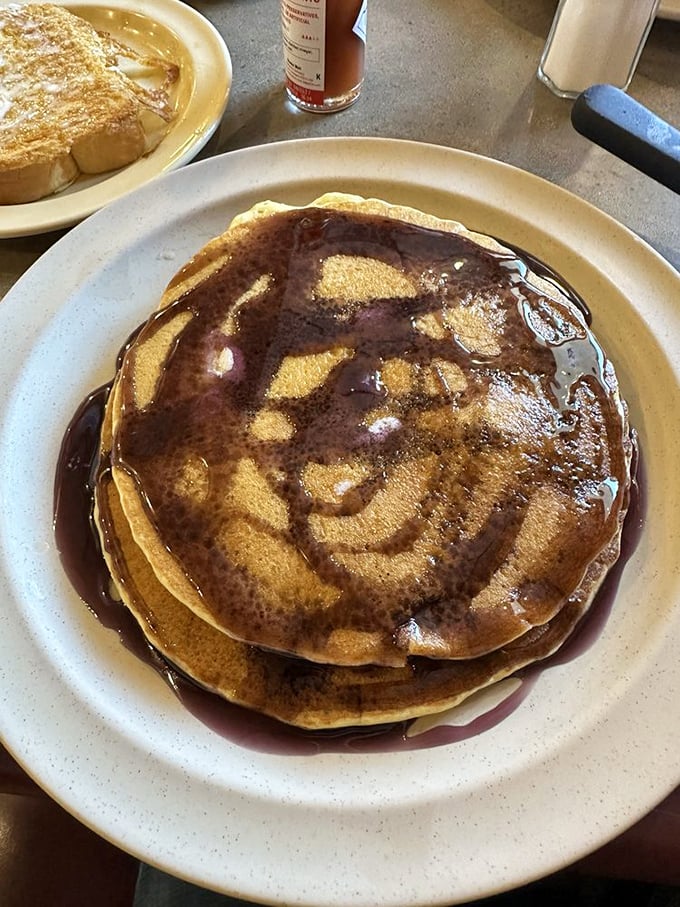 These pancakes aren't just breakfast&mdash;they're edible frisbees of happiness, absorbing maple syrup like they were engineered specifically for this purpose.