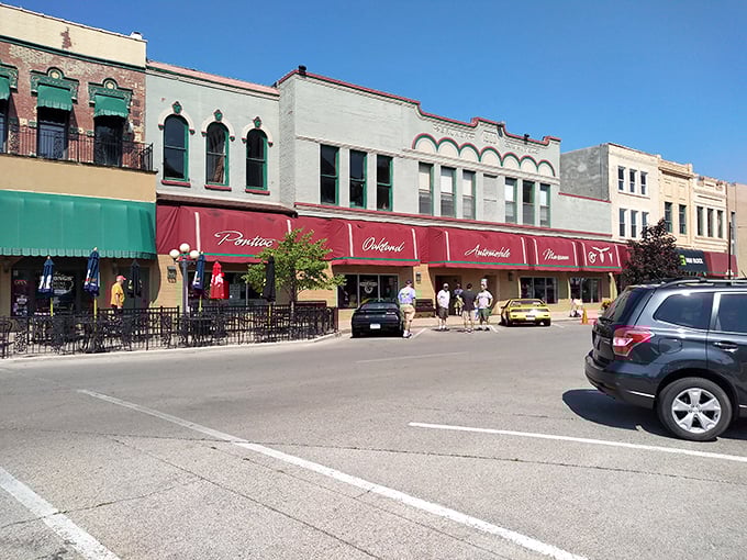 The Pontiac-Oakland Automobile Museum celebrates cars from an era when dashboards had actual boards and phones weren't yet part of the driving experience.