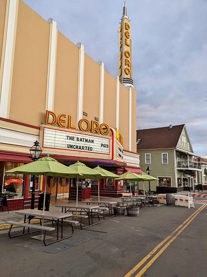 Classic cinema meets small-town charm at this beautifully restored theater showing the latest Hollywood blockbusters.