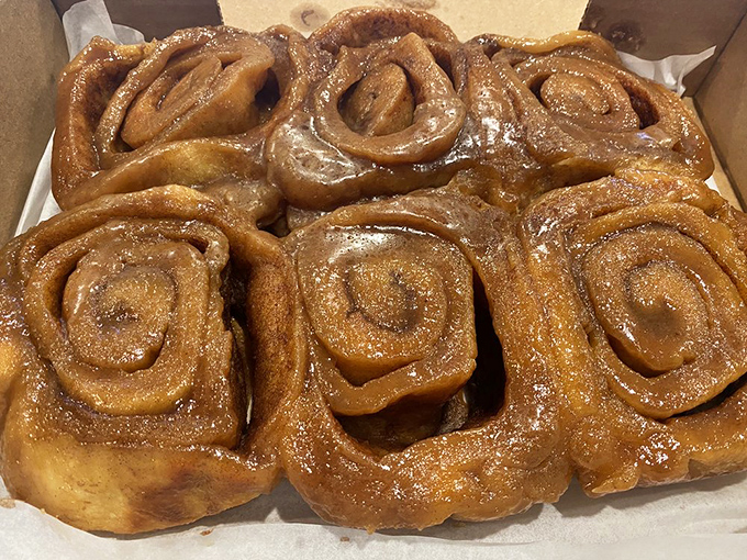 The regular sticky buns in their full glory&mdash;a testament to the power of simplicity. Butter, sugar, cinnamon: the holy trinity.