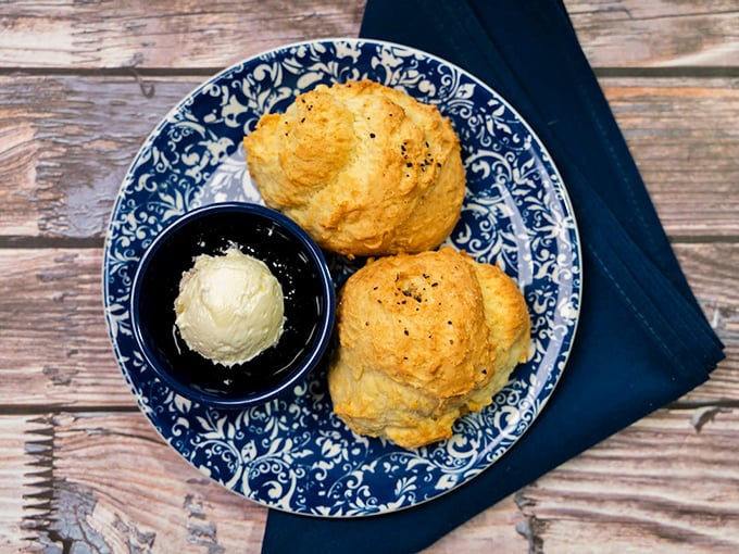 These biscuits don't just rise&mdash;they ascend to a higher plane of buttery existence, waiting for their heavenly companion of honey.