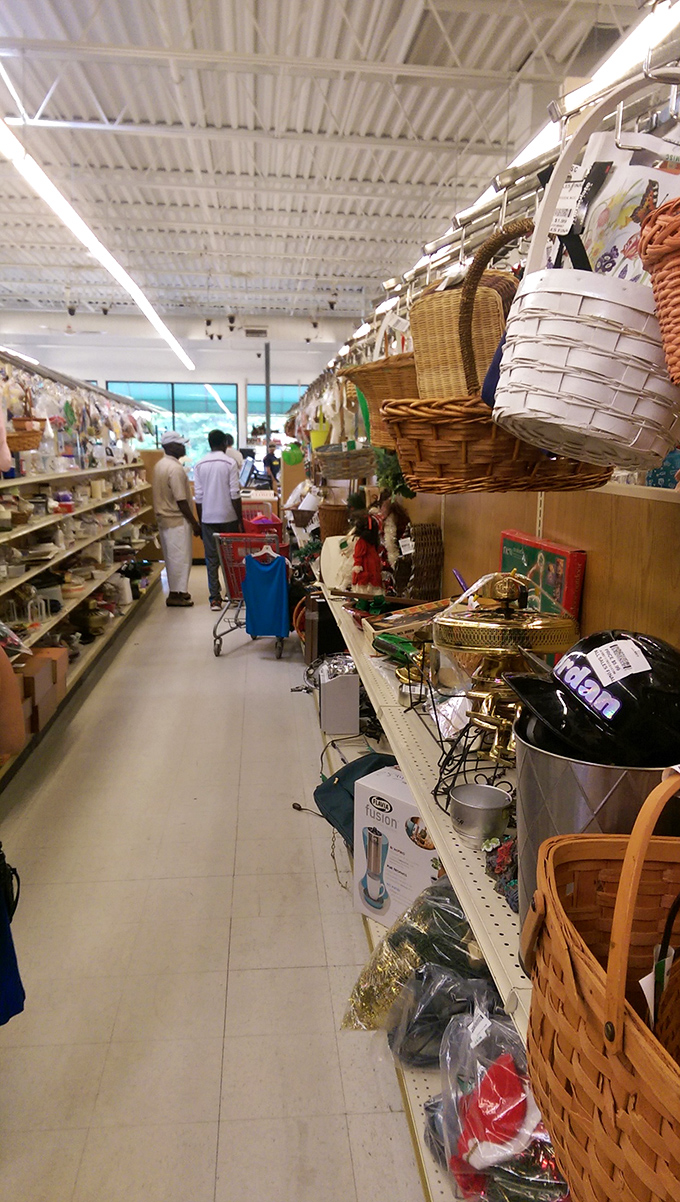 The diverse crowd says it all &ndash; thrifting transcends demographics. Everyone loves a bargain with a story attached.